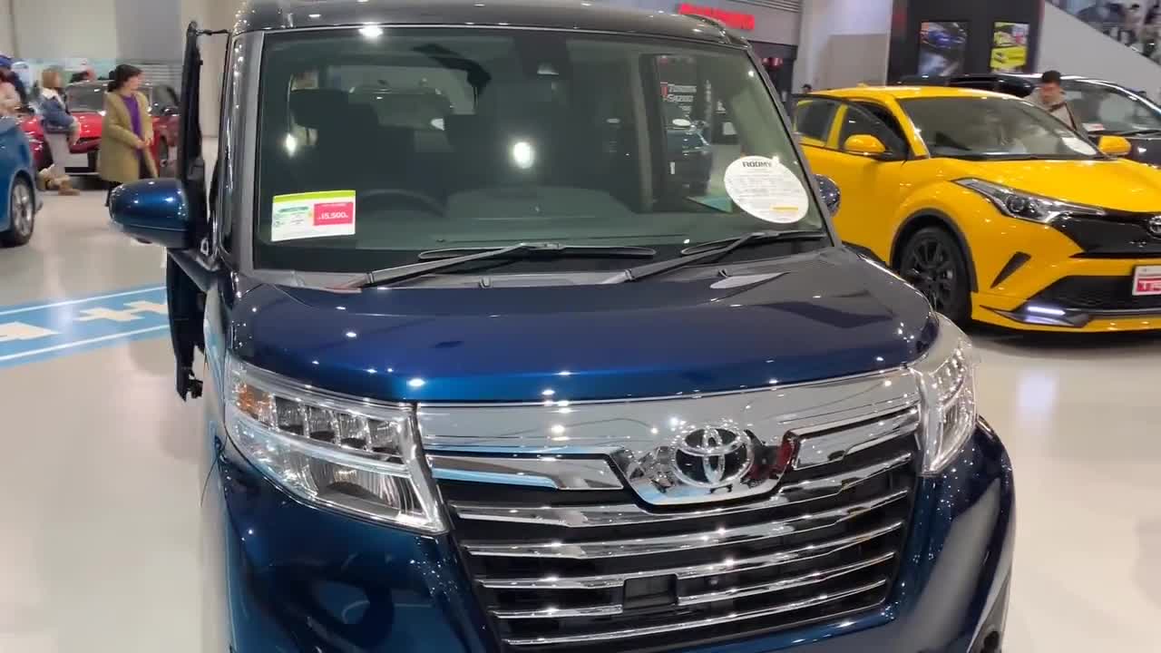 丰田造了一辆K-car替代者,丰田ROOMY静态体验|试驾评测|汽车视频|丰田_新浪新闻