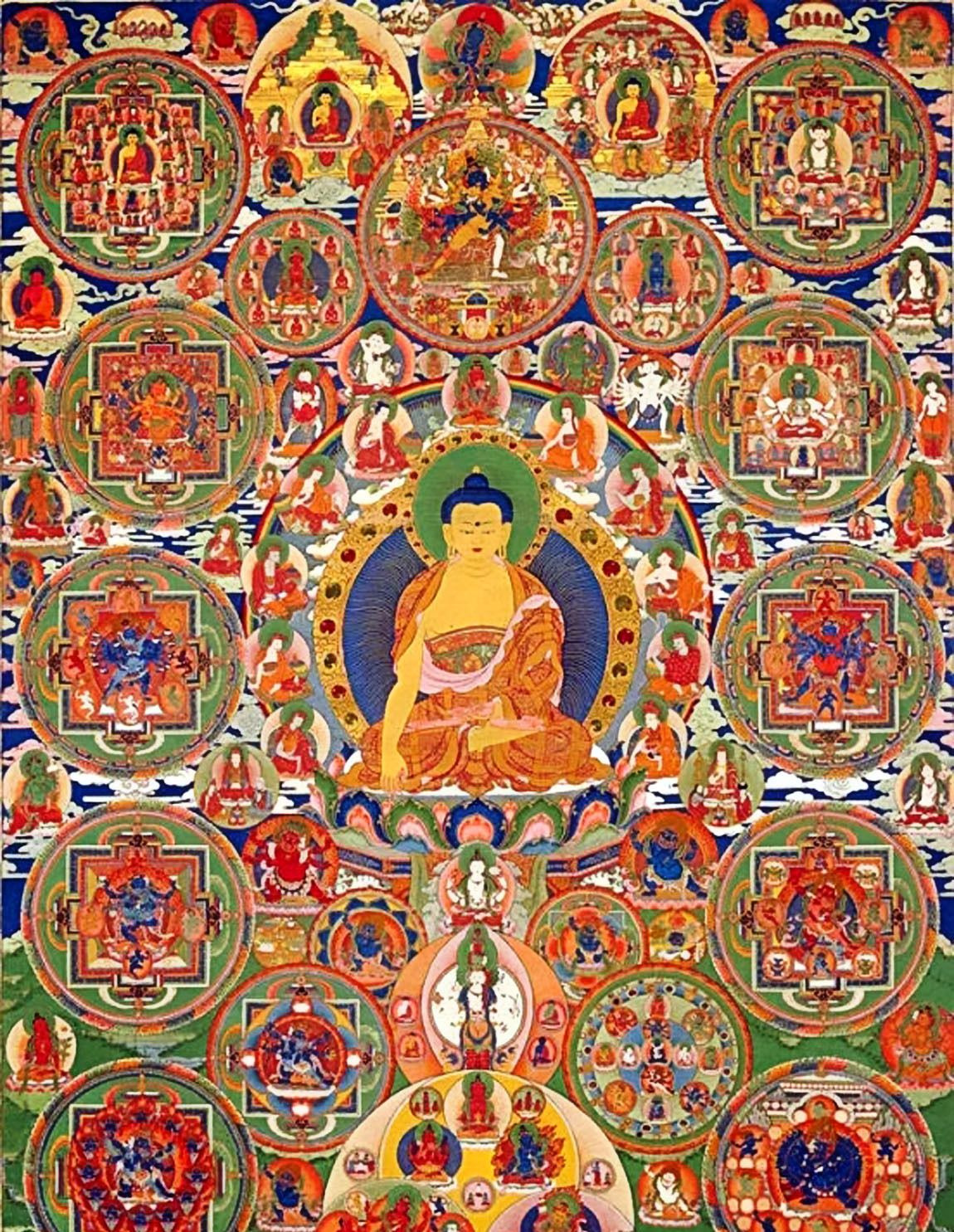 叹为观止的藏传佛教坛城图集