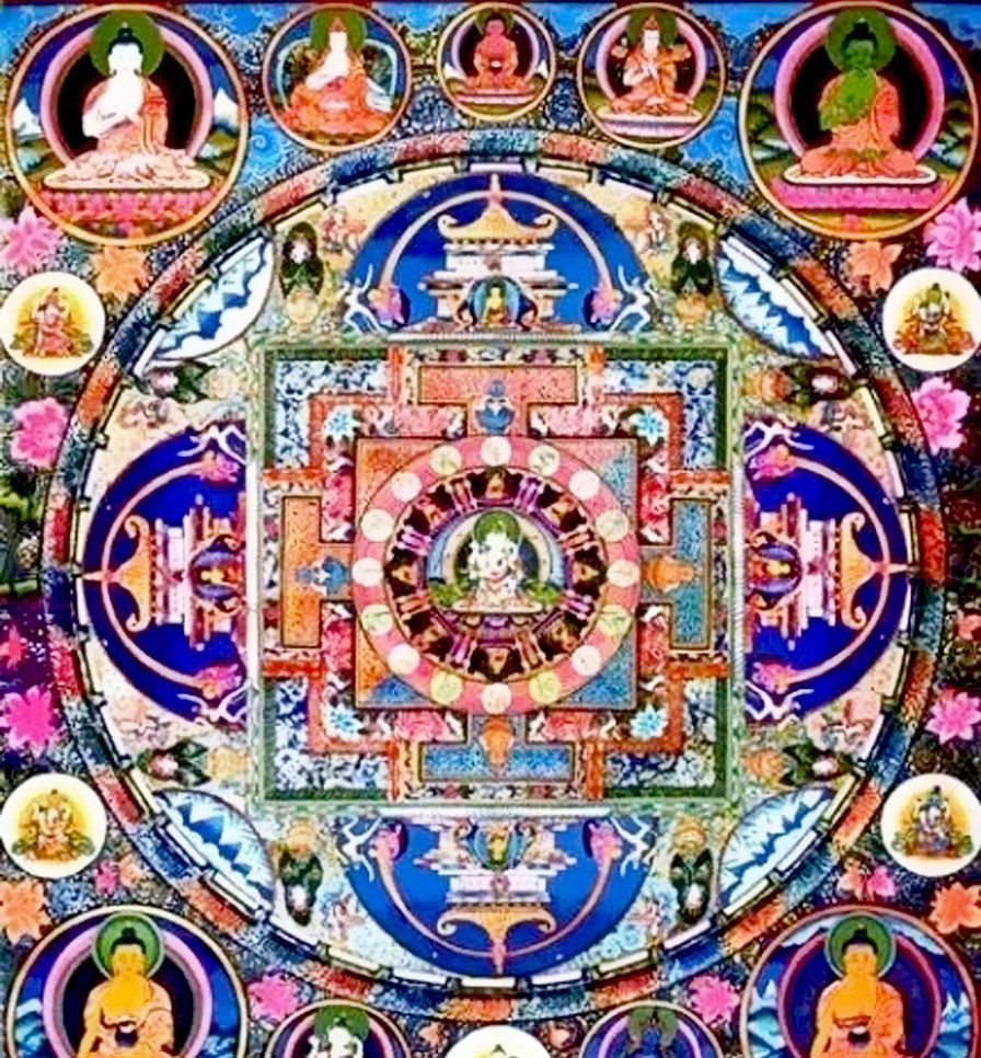 叹为观止的藏传佛教坛城图集