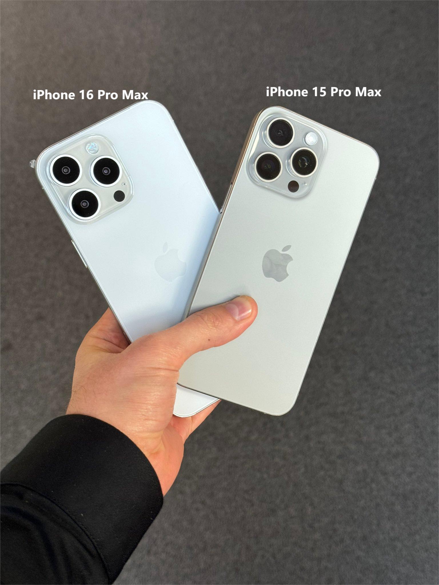 苹果16ProMax机模泄露！用户：跟15有什么区别？|苹果_新浪新闻