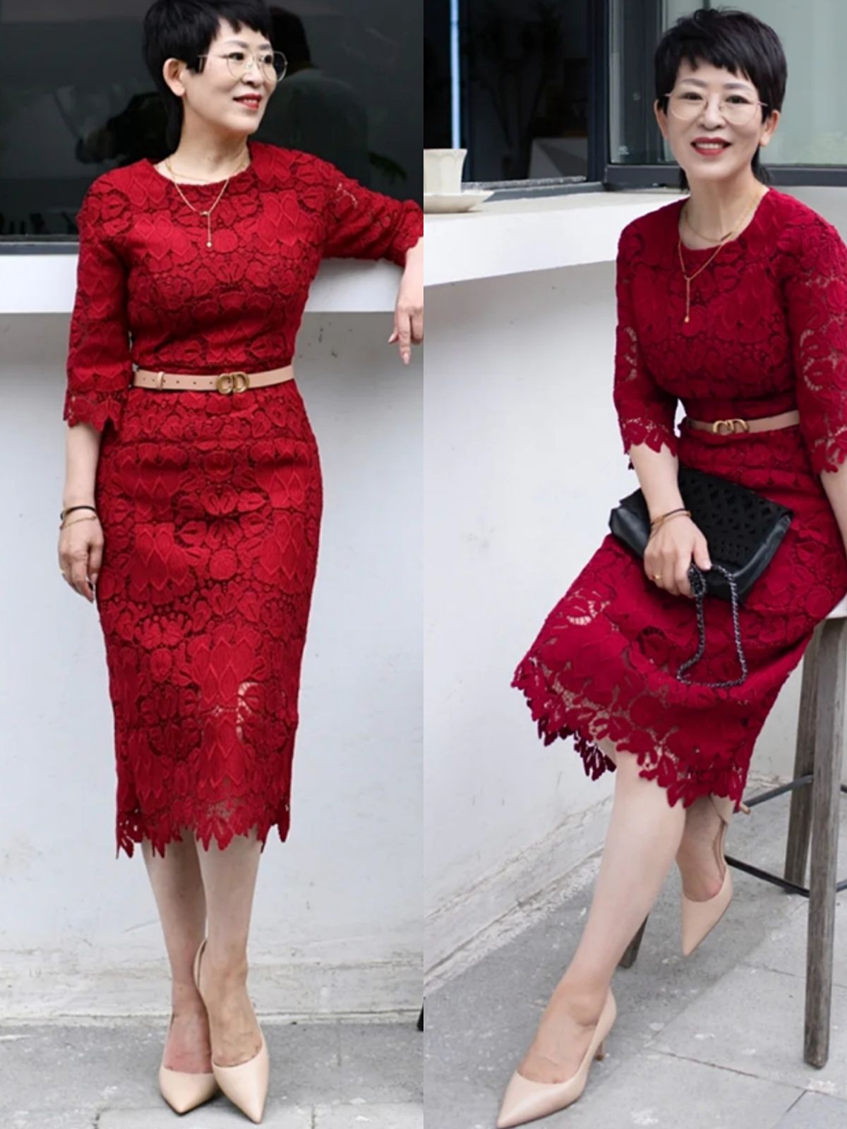 有品位的60岁女人真会穿，记住4个黄金原则，优雅知性又显年轻