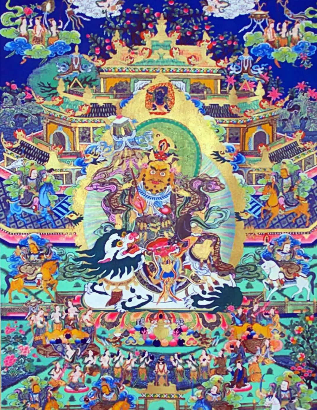 叹为观止的藏传佛教坛城图集