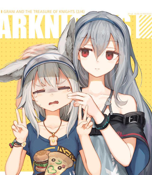 二次元美图，明日方舟：维多利亚的骑士__财经头条