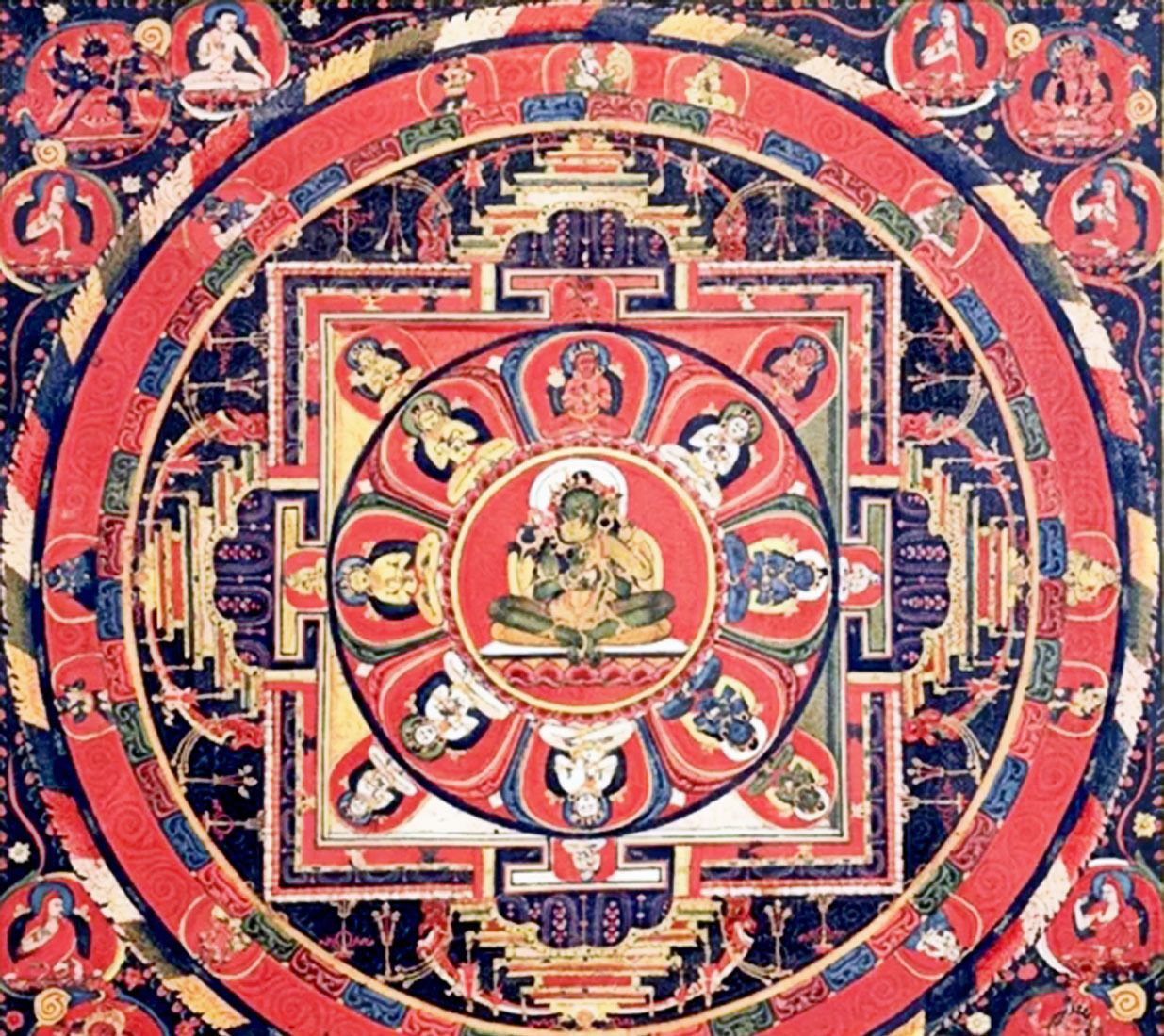 叹为观止的藏传佛教坛城图集