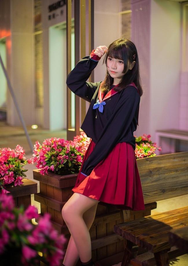 日常JK制服cosplay正片，我想在最美好的时间遇到你__财经头条