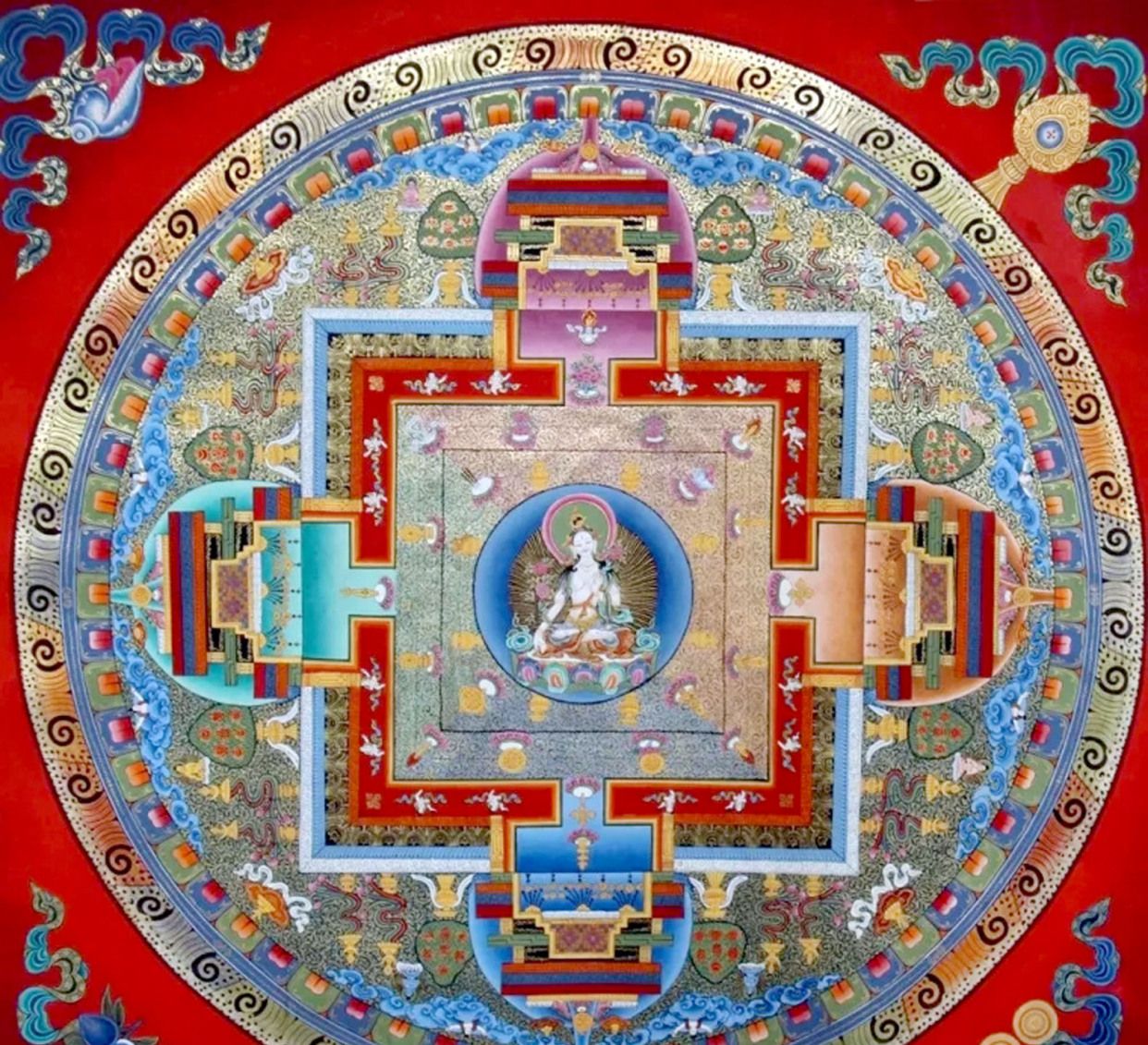 叹为观止的藏传佛教坛城图集