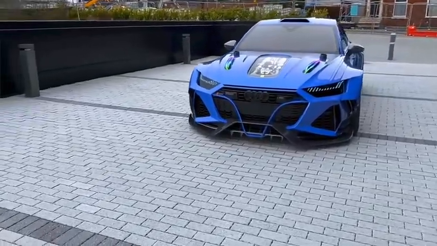 2020奥迪RS666-世界上最疯狂的RS6_新浪新闻