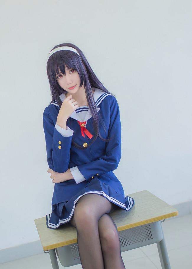 小姐姐们cosplay动漫中美丽的学姐，哪位cos的学姐能让你心动？