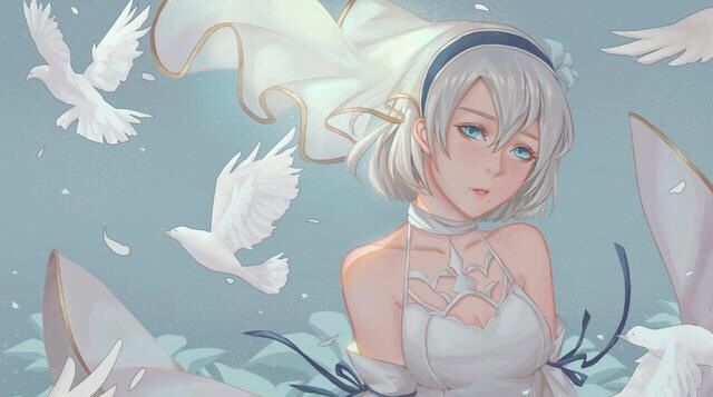 艺术家系列no 1107 Reika 韩国插画师 超级唯美的人物插画