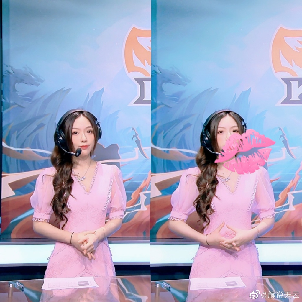 王者荣耀美女解说天云迷人美照欣赏
