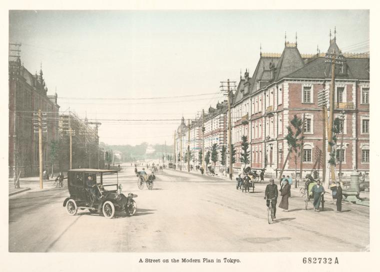 老照片 1910年代的日本 那个百年前的日本|幕府|东京皇宫|德川_新浪新闻