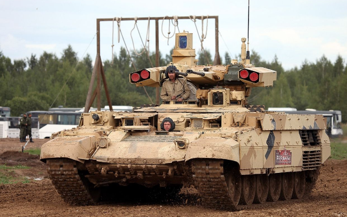 俄罗斯BMPT72坦克支援战车相对BMPT的主要进步方面|战车|榴弹|发射器_新浪新闻