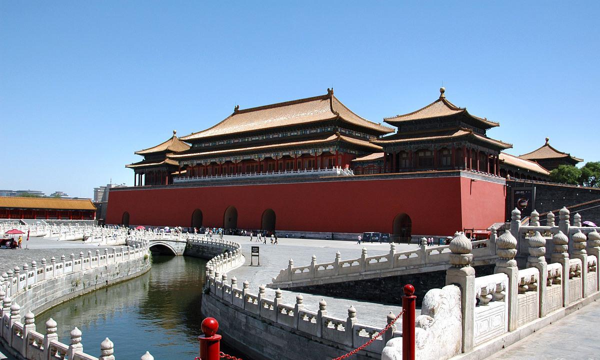 天安门金水河与紫禁城金水河|金水河|天安门|紫禁城_新浪新闻