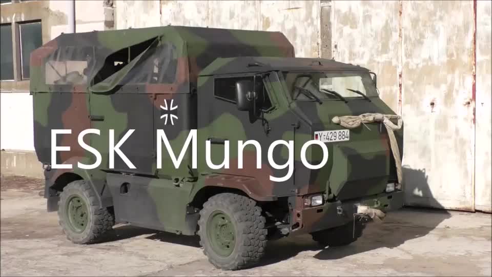 小巧的德国Mungo特种作战车辆_新浪新闻