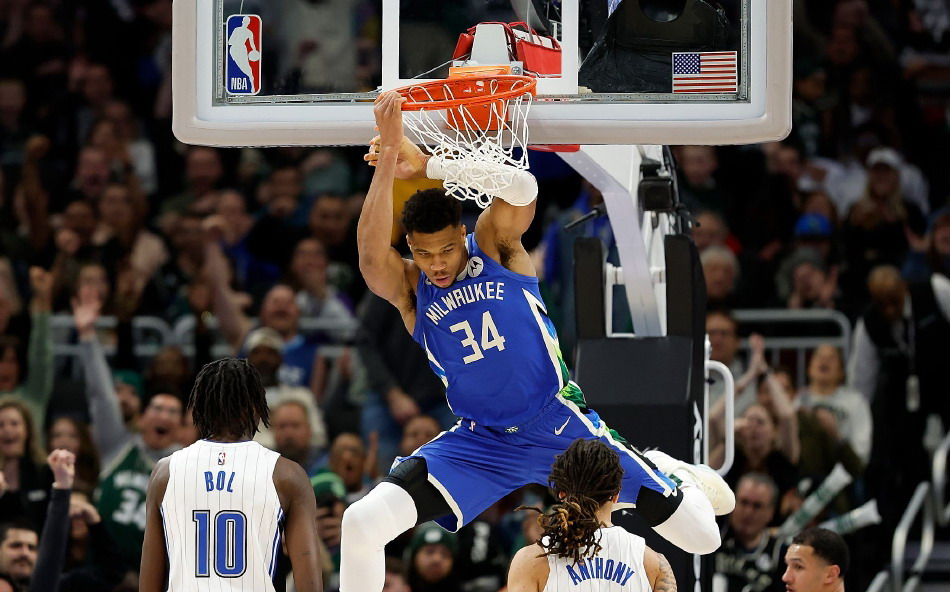 NBA雄鹿139-117魔术，豪取16连胜，字母哥得到31分7篮板6助攻