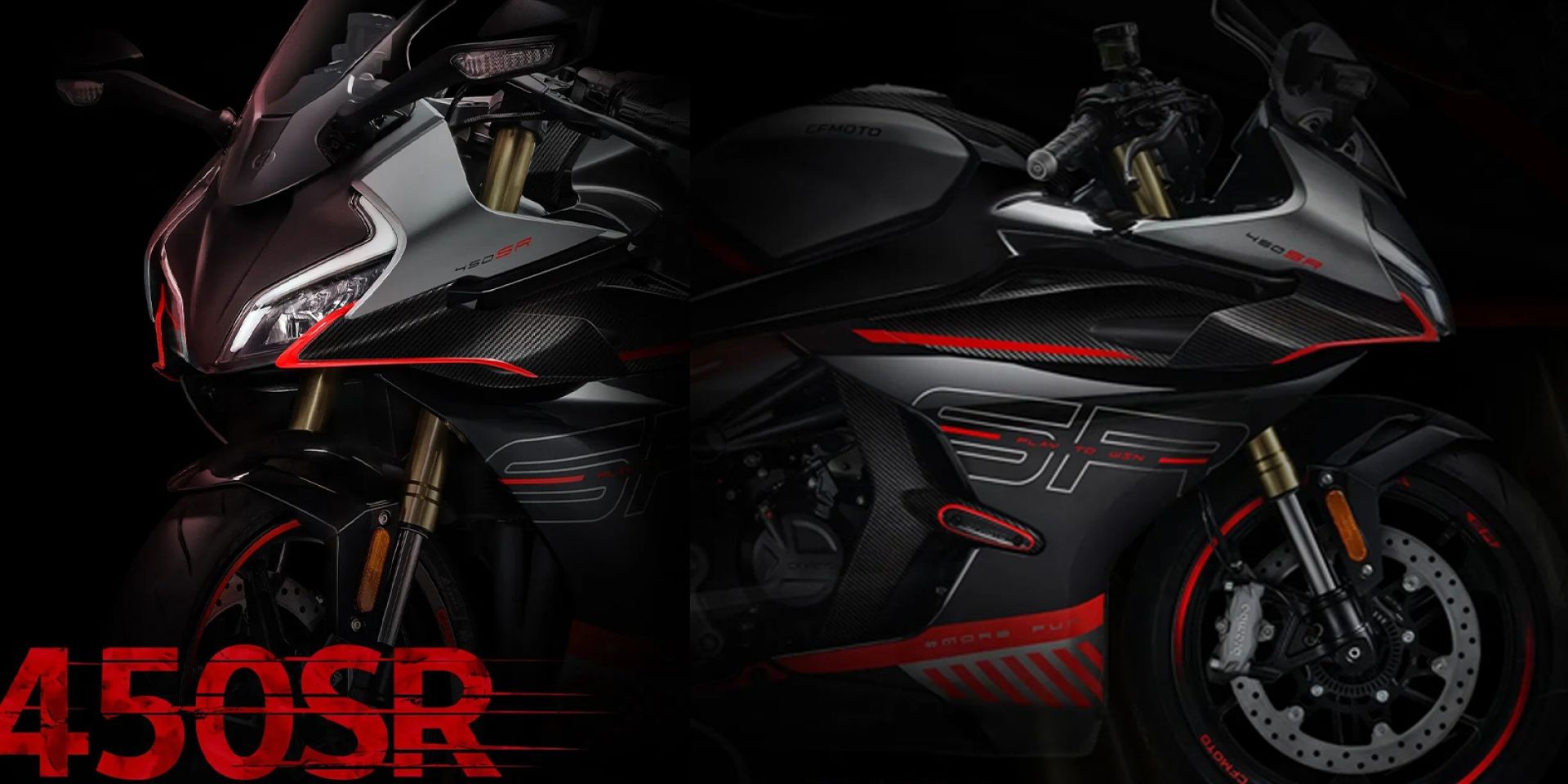 50匹、168KG、超大定风翼，春风450SR售价31980元-新浪汽车