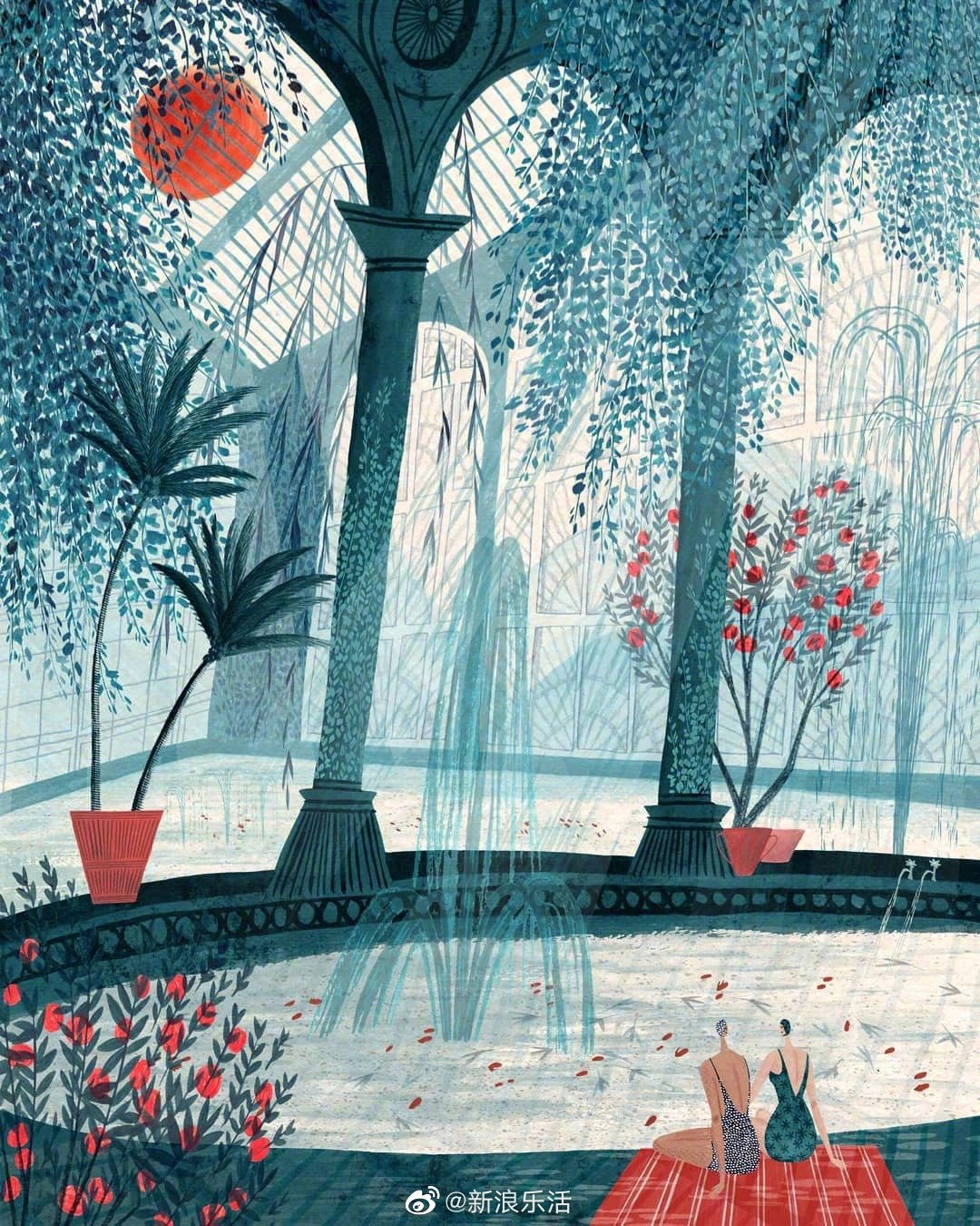 来自英国插画师 Rosanna Tasker ……__财经头条