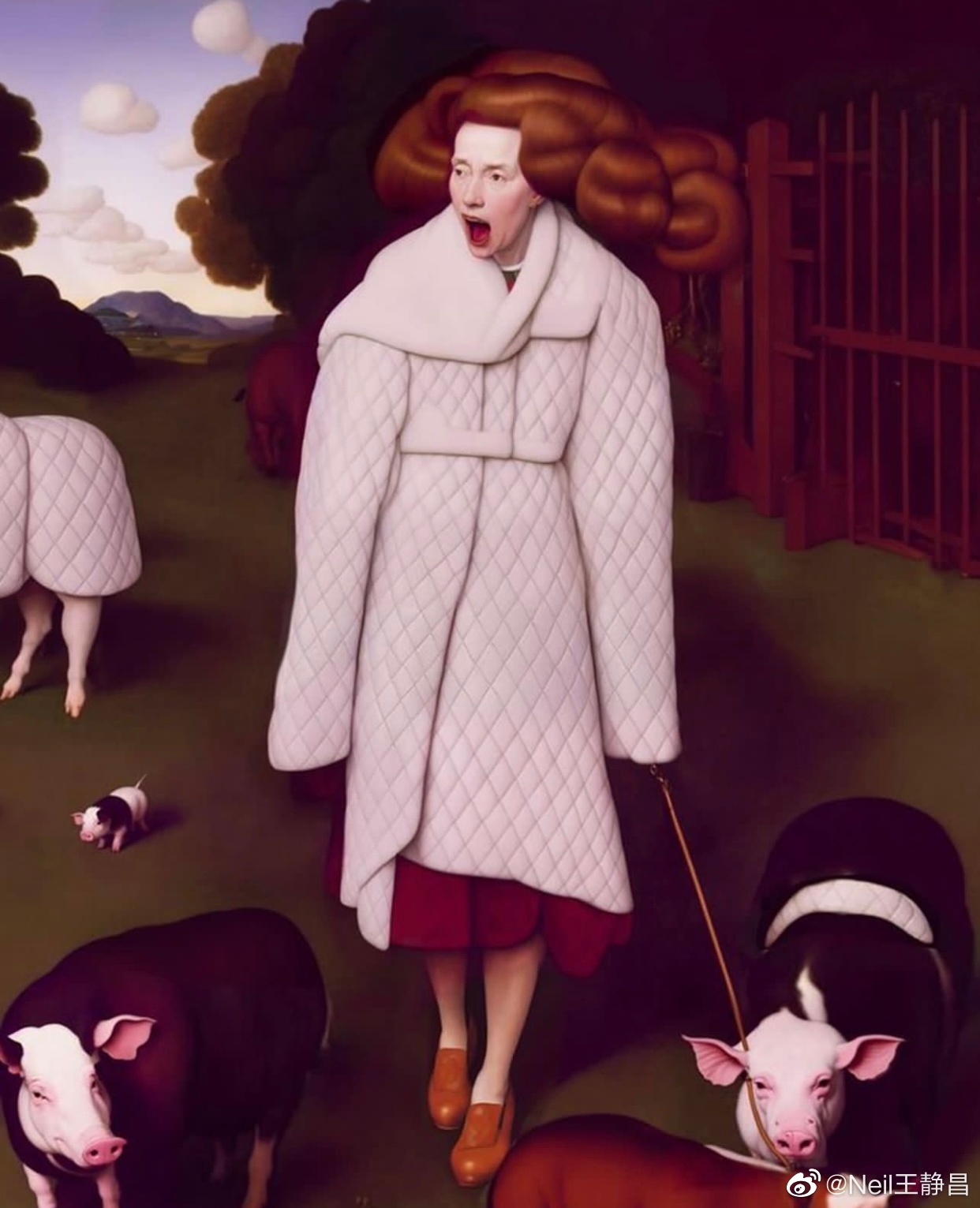 英国艺术家Wolfe von……__财经头条