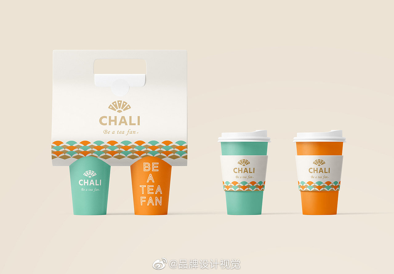 CHALI茶里茶叶logo设计及VI设计，不一样的茶叶茶饮设计-TushiDesign