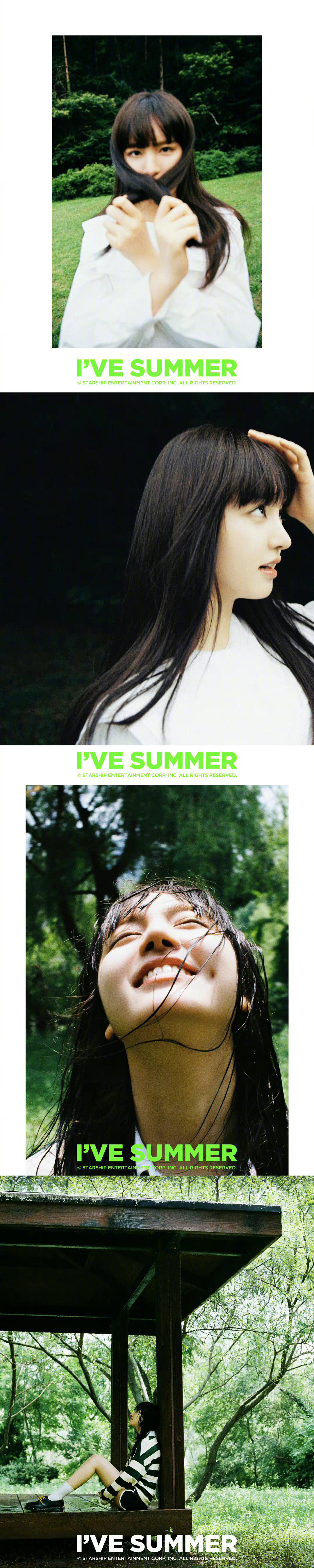 IVE SUMMER 少女们夏日回归预告照🌿__财经头条