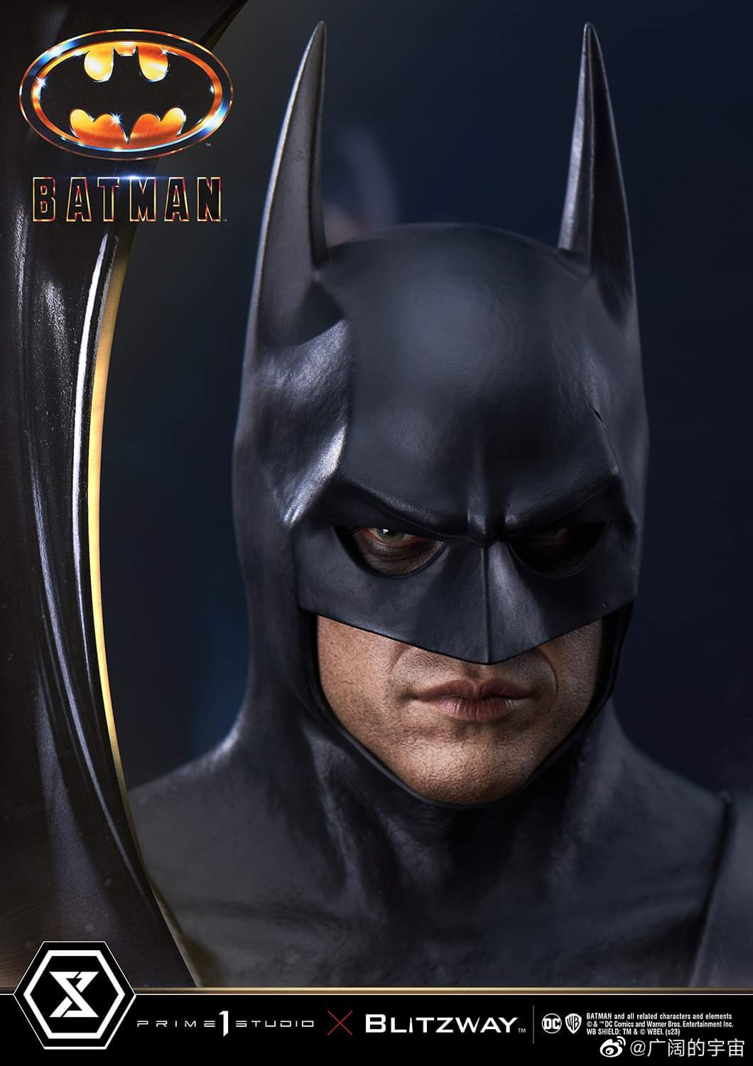 Prime1studio × Blitzway - 蝙蝠侠 (1989) 1/3 雕像__财经头条