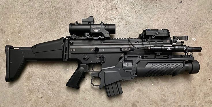 枪械图鉴FN SCAR突击步枪|突击步枪|弹匣|导轨_新浪新闻