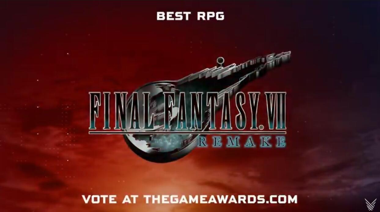 2020年度游戏盛典（TGA）最佳RPG提名