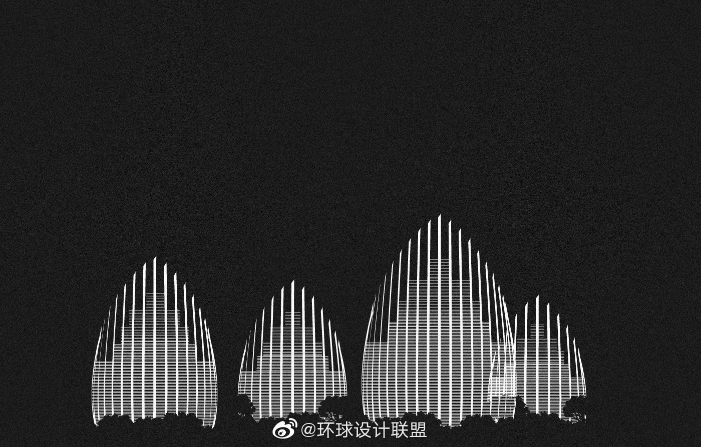 来自艺术家Andrea Minini的建筑插画