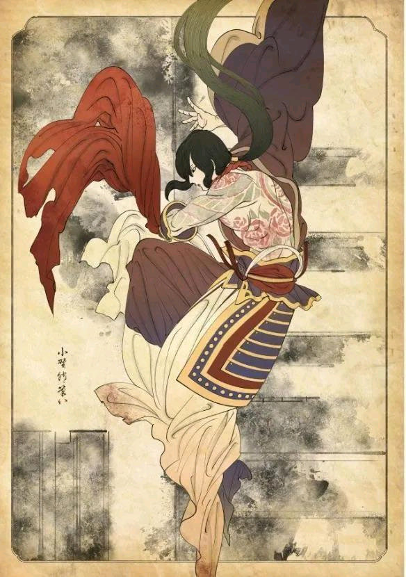 太绝了，浮世绘与动画人物的结合Ono Tako