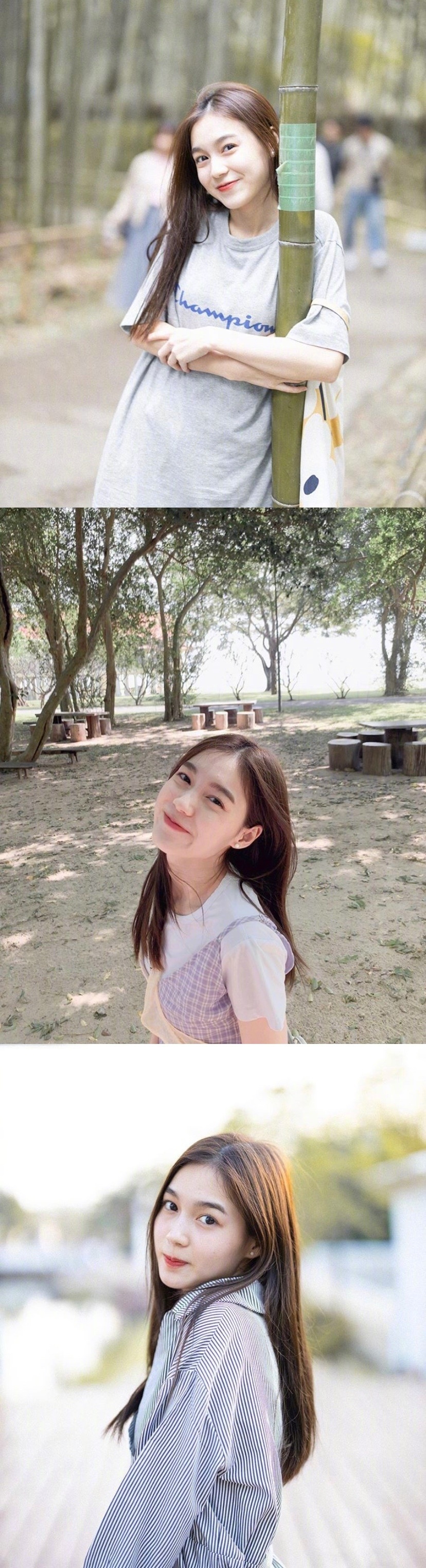 在泰剧《假偶天成》里饰演pear的00年泰国女生loverrukk