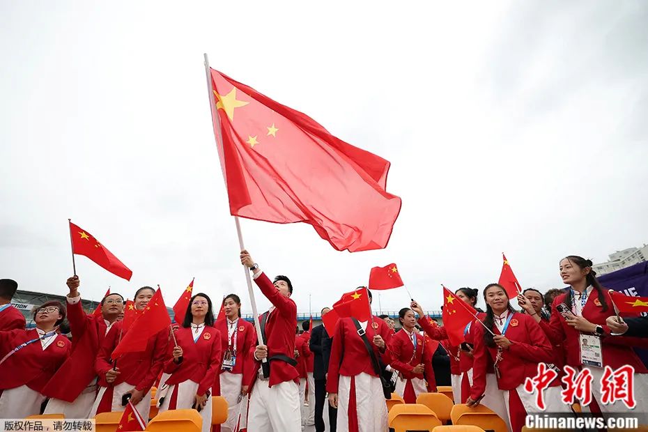 巴黎奥运会开幕式举行，中国体育代表团亮相|30|奥运会|27_新浪新闻