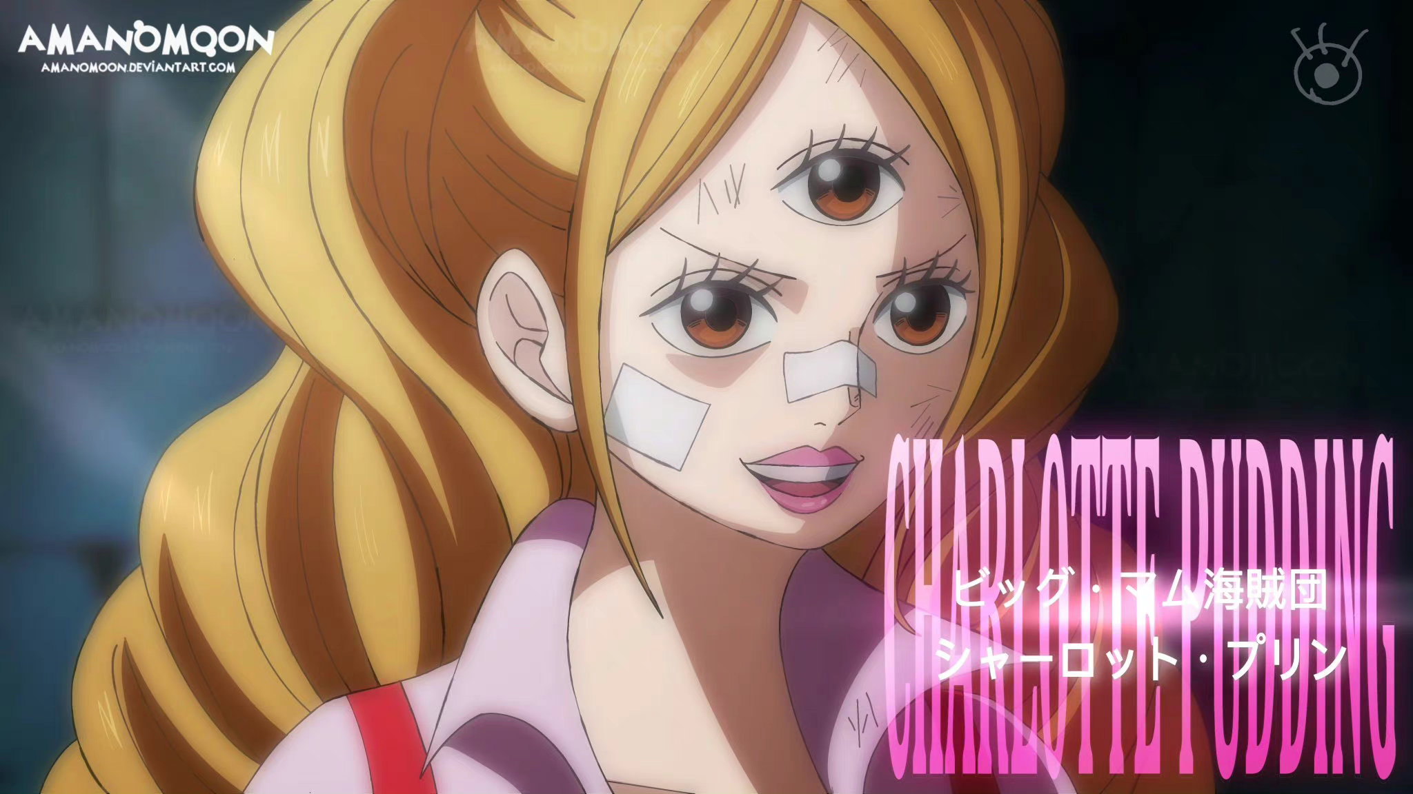 海贼王1064话上色作品，来自画师Amanomoon__财经头条