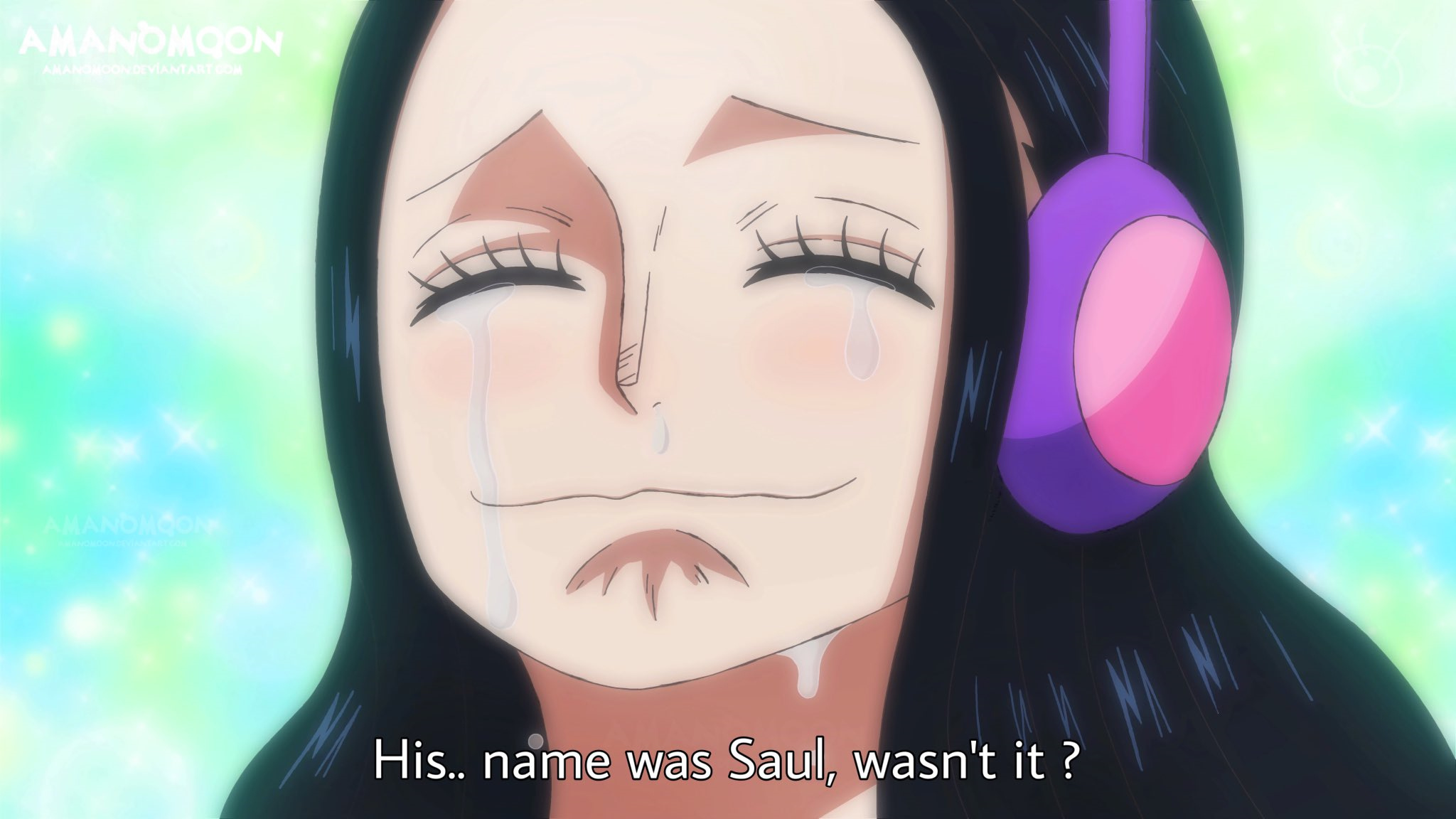 海贼王1066话上色作品，来自画师Amanomoon__财经头条