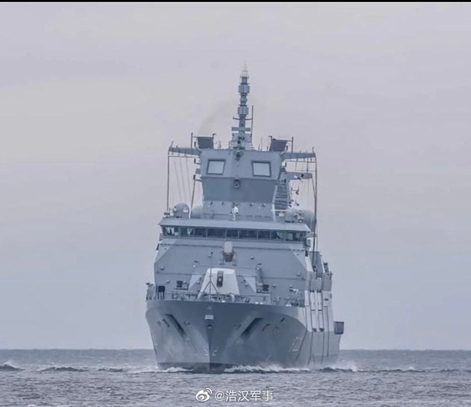 2023年1月19日德国海军巴登-符腾堡级护卫舰FGS巴登-符腾堡号(F222)