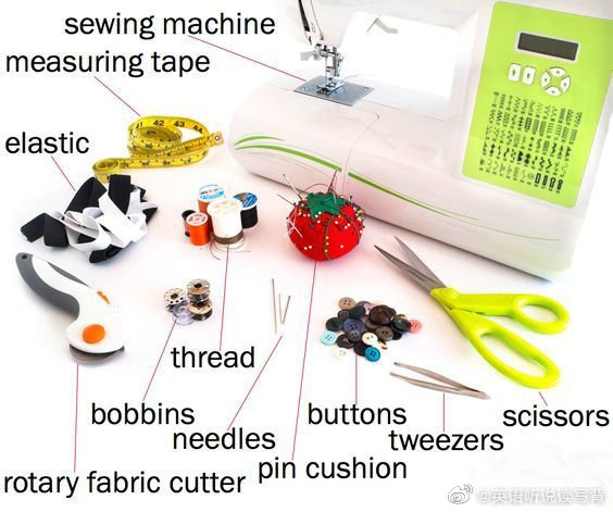 日常生活中的常用常见的物品英语单词图解！