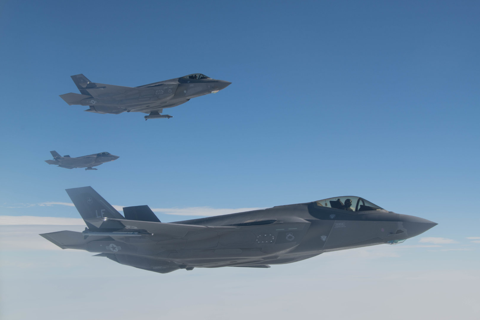 2020年8月20日，第56战斗机联队的F-35闪电II战斗机
