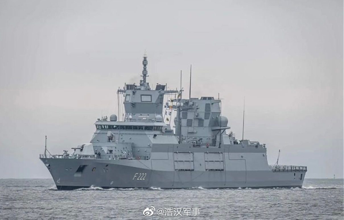 2023年1月19日德国海军巴登-符腾堡级护卫舰FGS巴登-符腾堡号(F222)