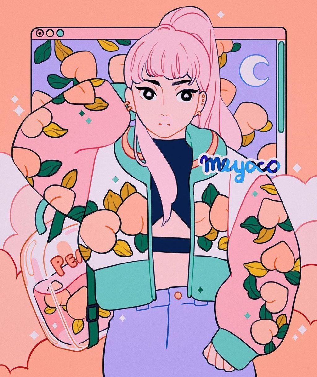 插画师 meyoco 的作品