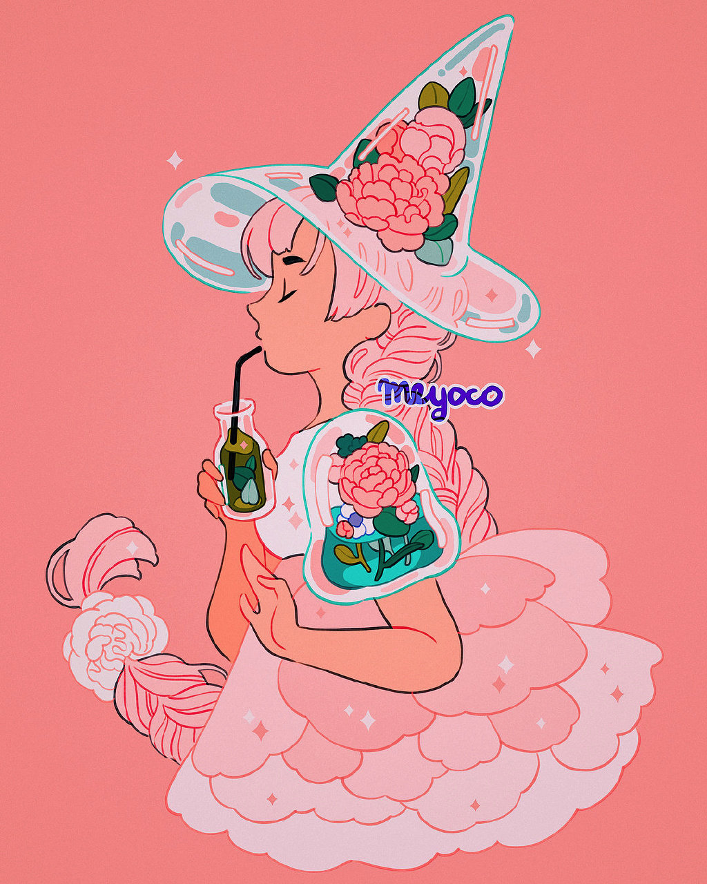 插画师 meyoco 的作品