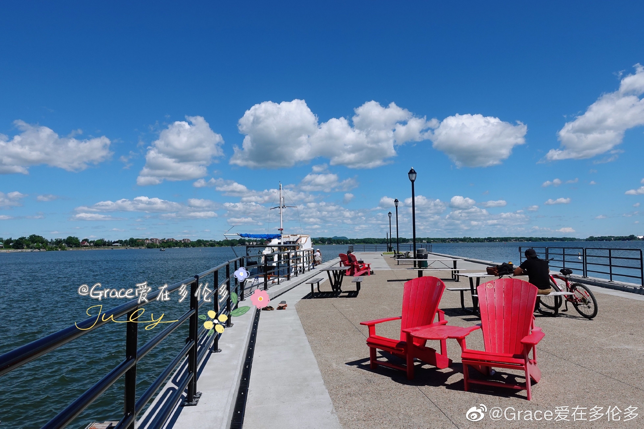 旅行第二天，在蒙特利尔附近的漂亮小镇Chambly稍作停留……