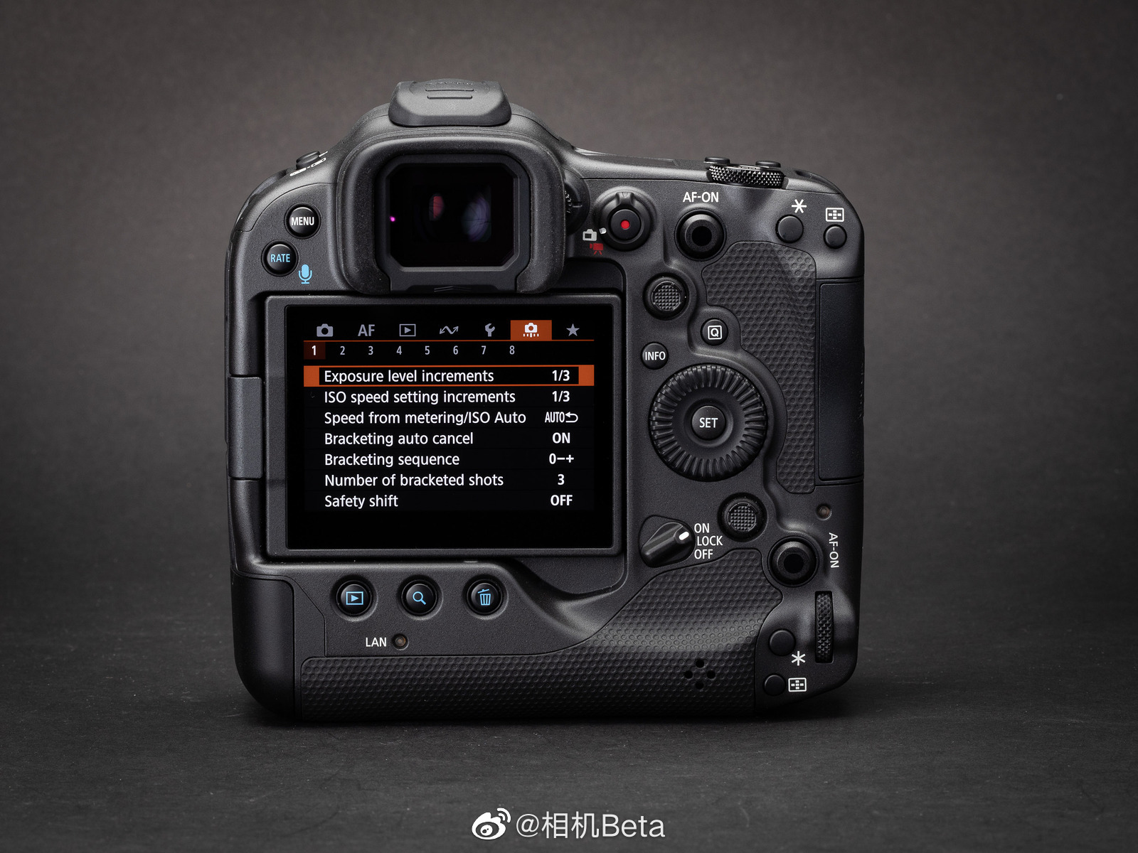 佳能EOS R3 vs EOS 1Dx Mark III，EOS R5……体积对比