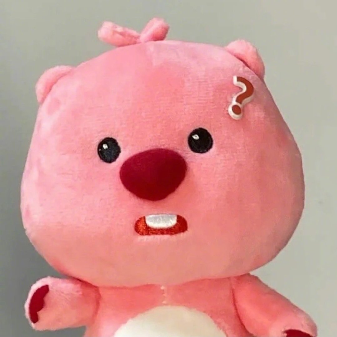 小海狸Loopy小头 像，好可爱！