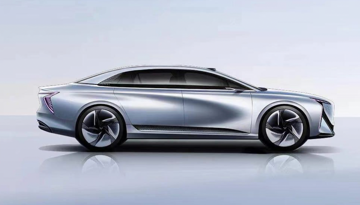 一汽红旗官方发布了E702车型官图