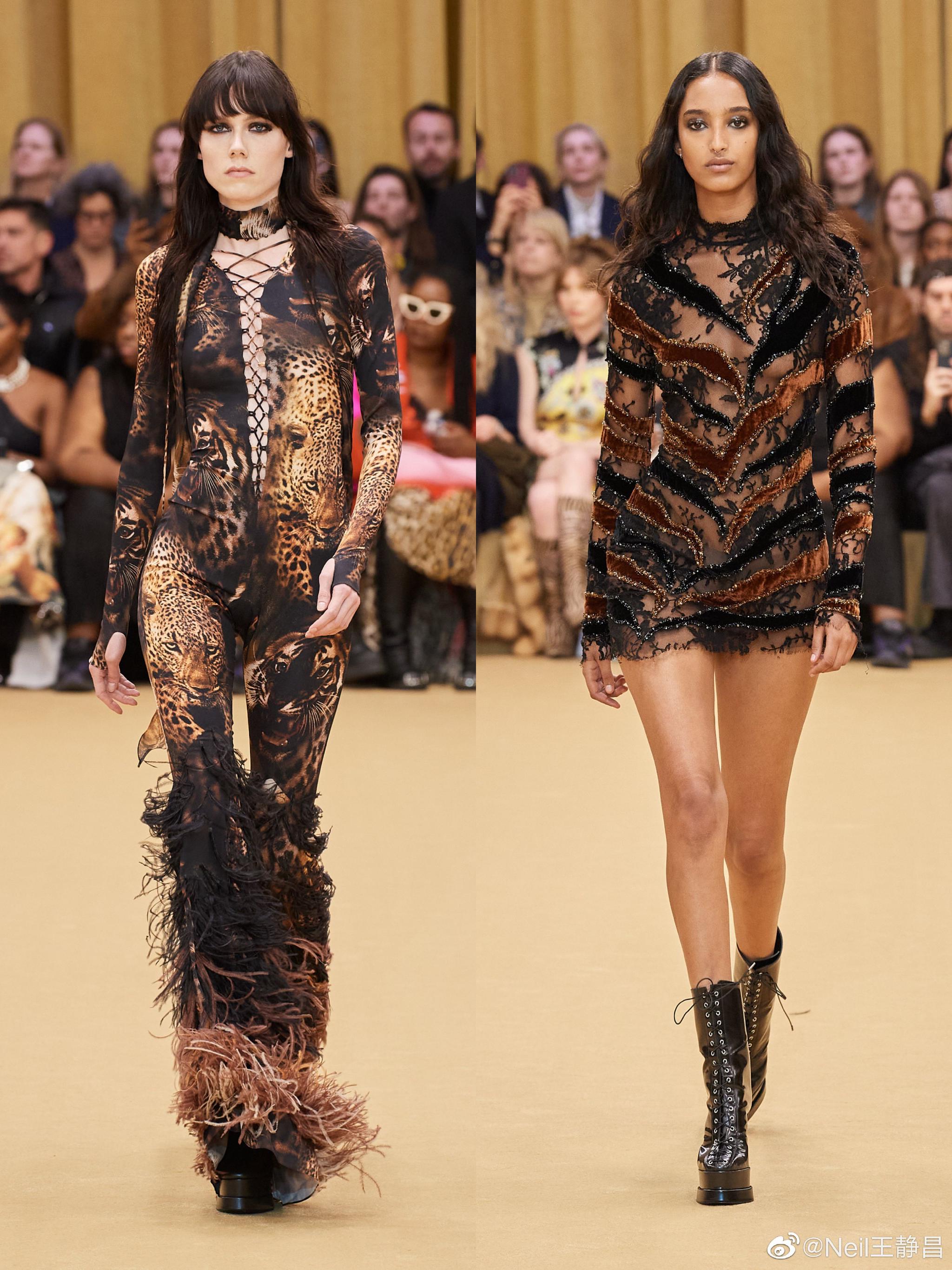 Roberto Cavalli 2023秋冬系列 一如既往地性感、狂野！