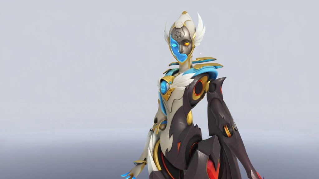 OWL2020赛季MVP Fleta 回声传奇皮肤“圣邪魔塔”……