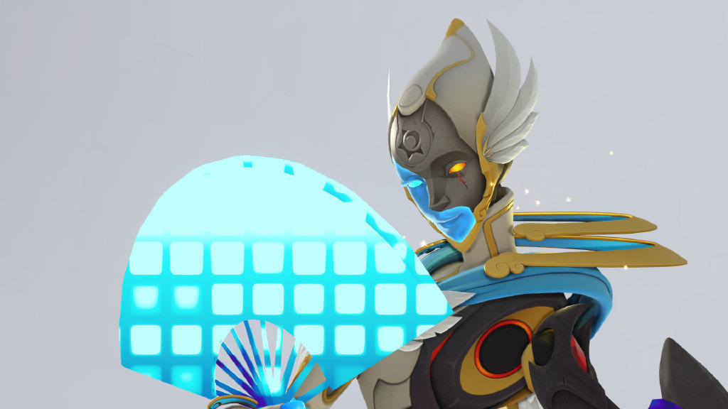 OWL2020赛季MVP Fleta 回声传奇皮肤“圣邪魔塔”……