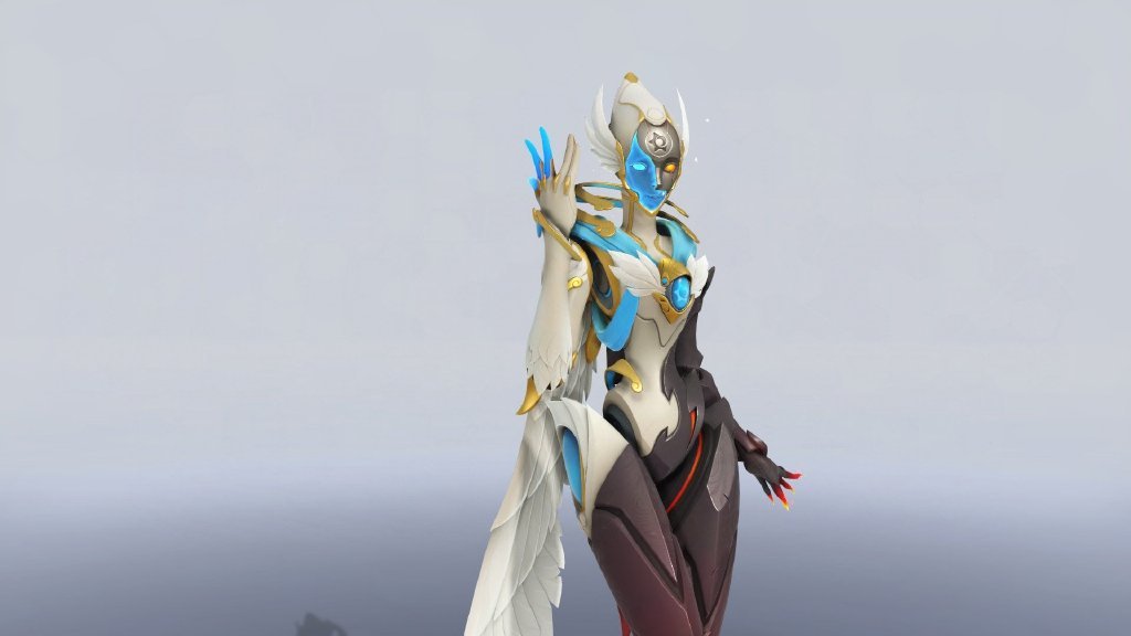 OWL2020赛季MVP Fleta 回声传奇皮肤“圣邪魔塔”……