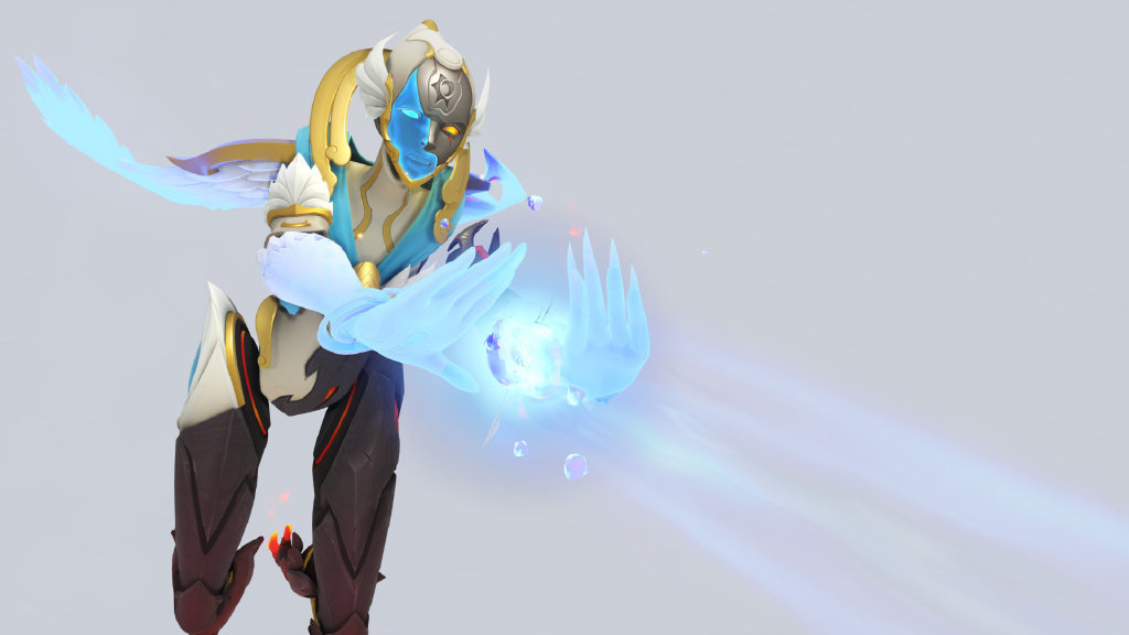 OWL2020赛季MVP Fleta 回声传奇皮肤“圣邪魔塔”……