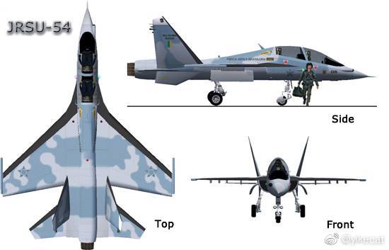 Сухой С-54/Sukhoi S-54教练机/轻型战斗机家族