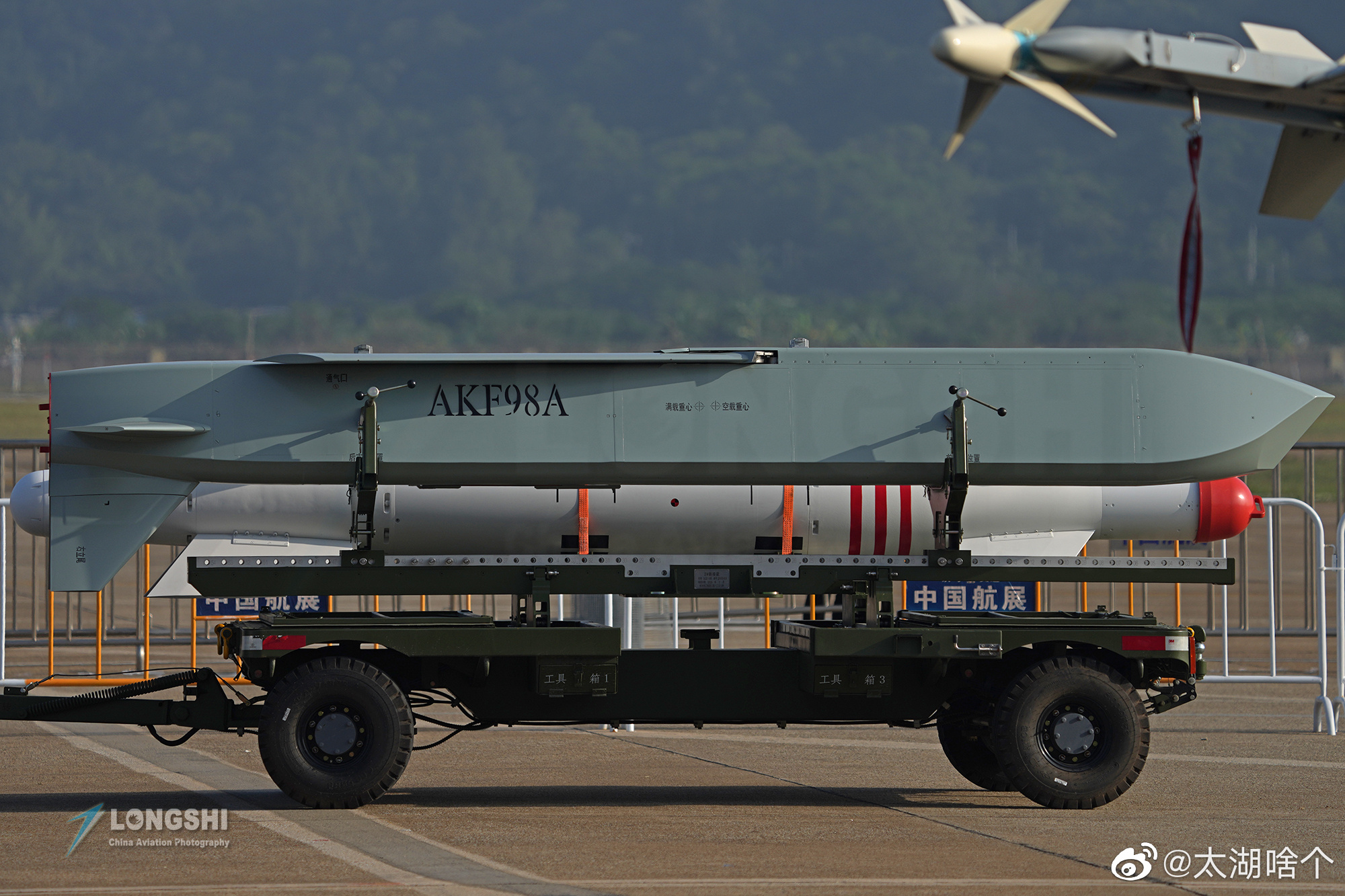 日本开发的12式反舰导弹改进型，跟我们的AKF-98A很像……